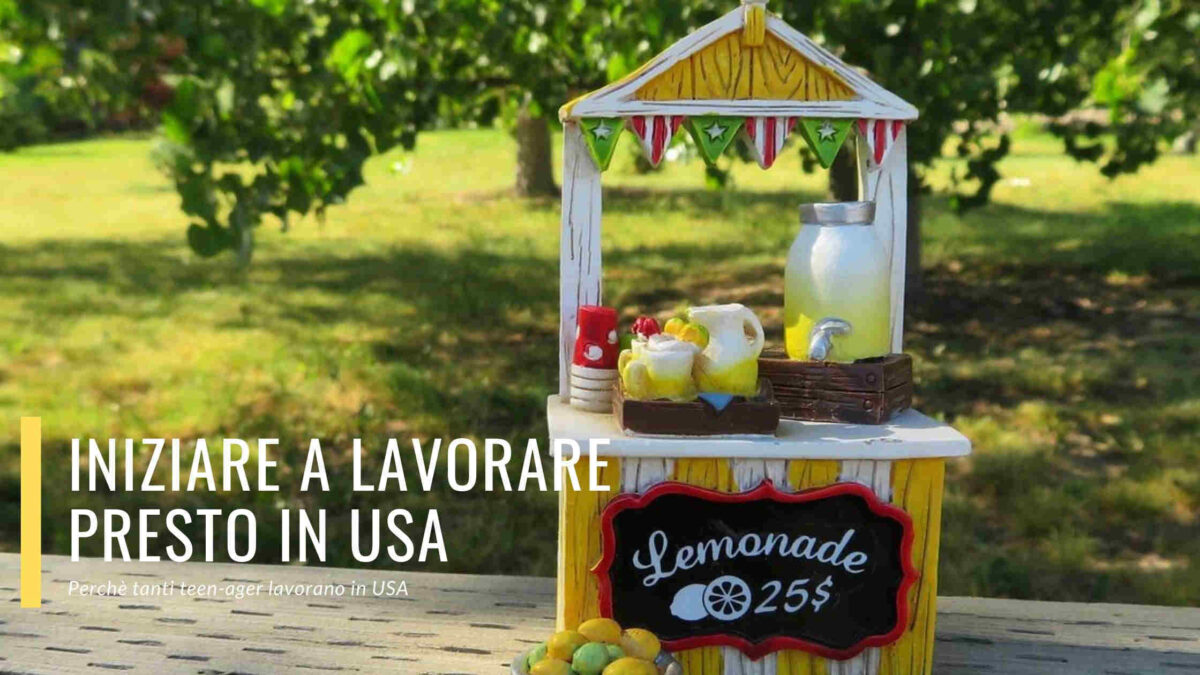 Iniziare a lavorare presto in USA – Parole Sparse Iniziare a lavorare presto in USA – Parole Sparse